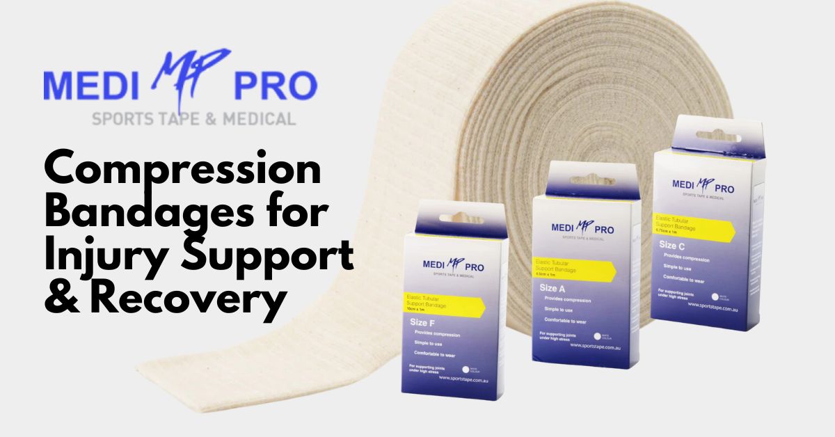 Compression Bandages for Injury Support & Recovery | SportsTape ...