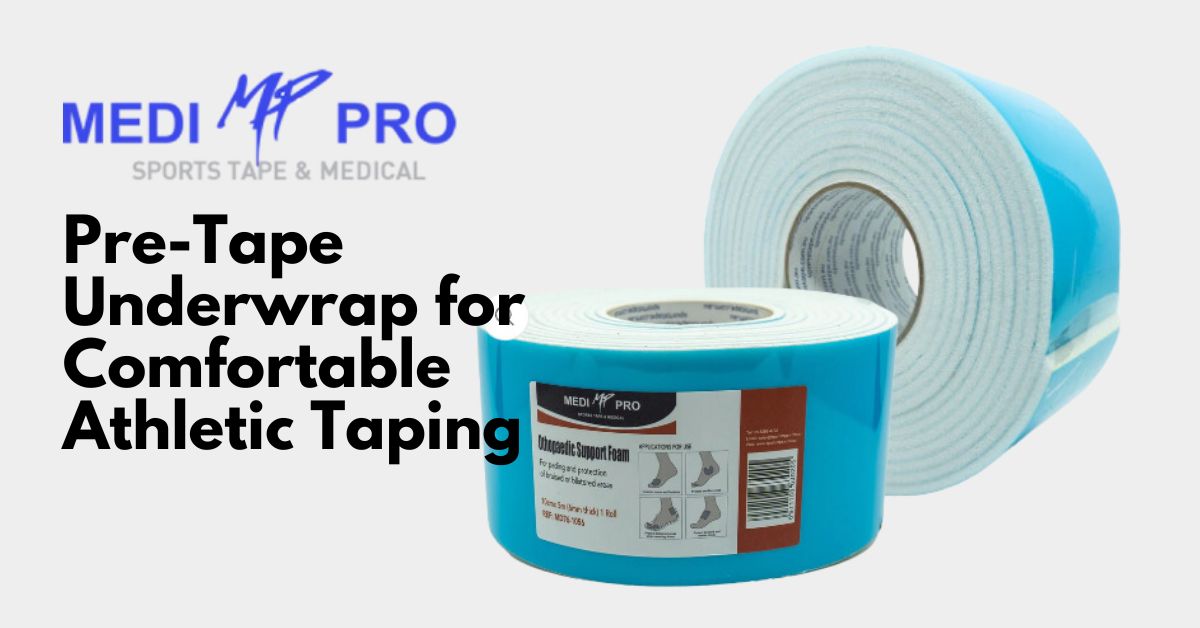 Pre-Tape Underwrap for Comfortable Athletic Taping | SportsTape ...