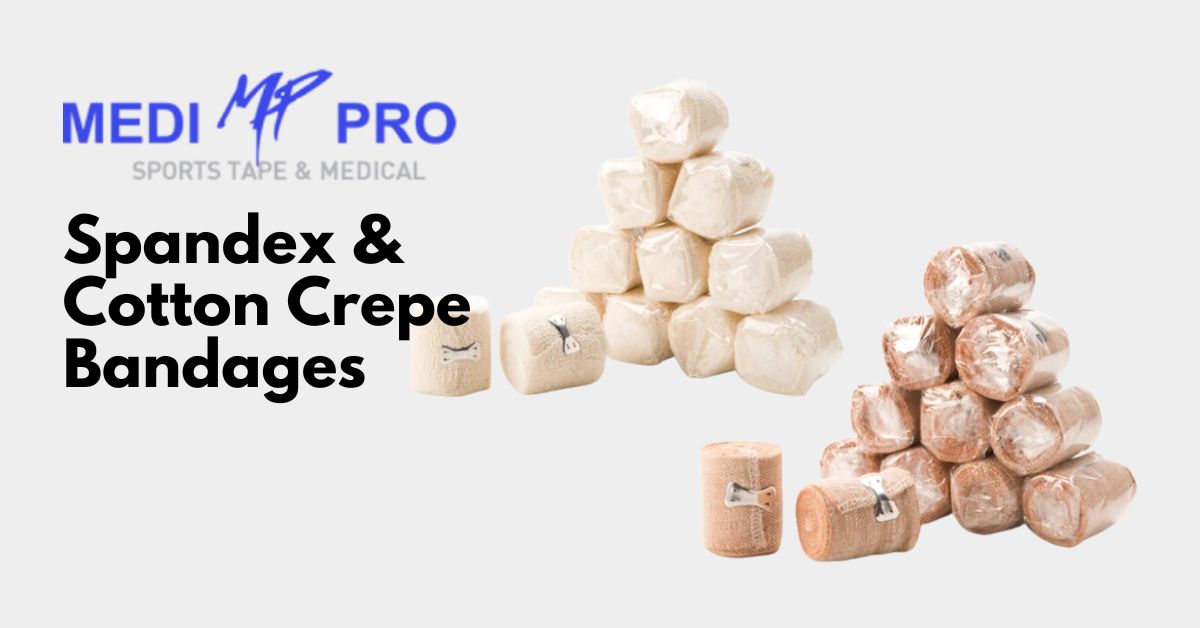 Spandex & Cotton Crepe Bandages | Elastic Support Bandages | SportsTape ...