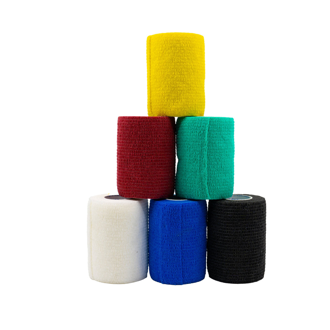 MediFlex Non-Adhesive Cohesive Hand Tearable Blood Tape | SportsTape ...