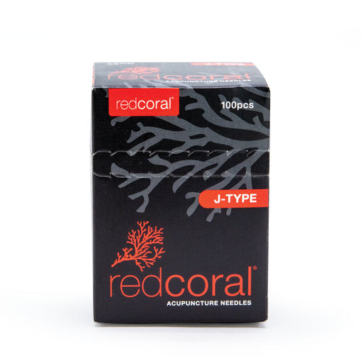 Red Coral J-TYPE Acupuncture Needles 0.3mm x 30mm – MediPro Sports Tape