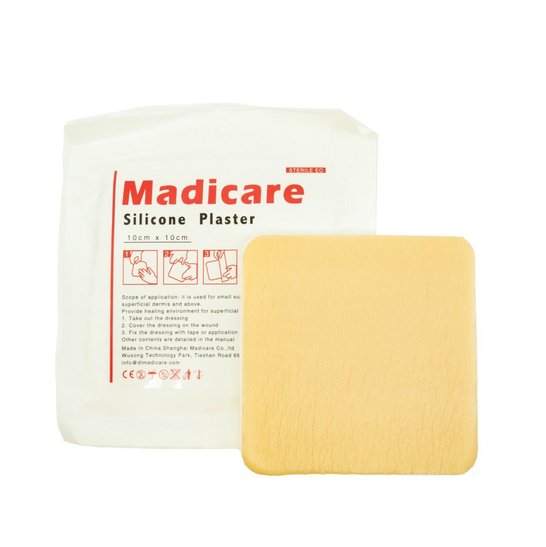 BLISTER SILICONE FOAM DRESSING 10CM X 10CM PK20 – MediPro Sports Tape