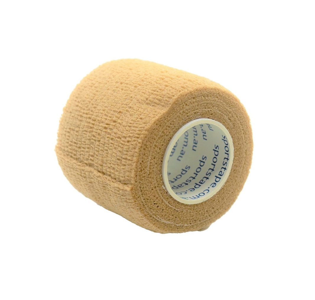 MediFlex Non-Adhesive Cohesive Hand Tearable Blood Tape | SportsTape ...