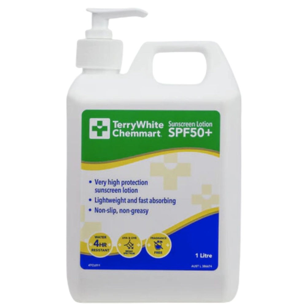 Sunscreen 1 lt Pump (30+) – MediPro Sports Tape